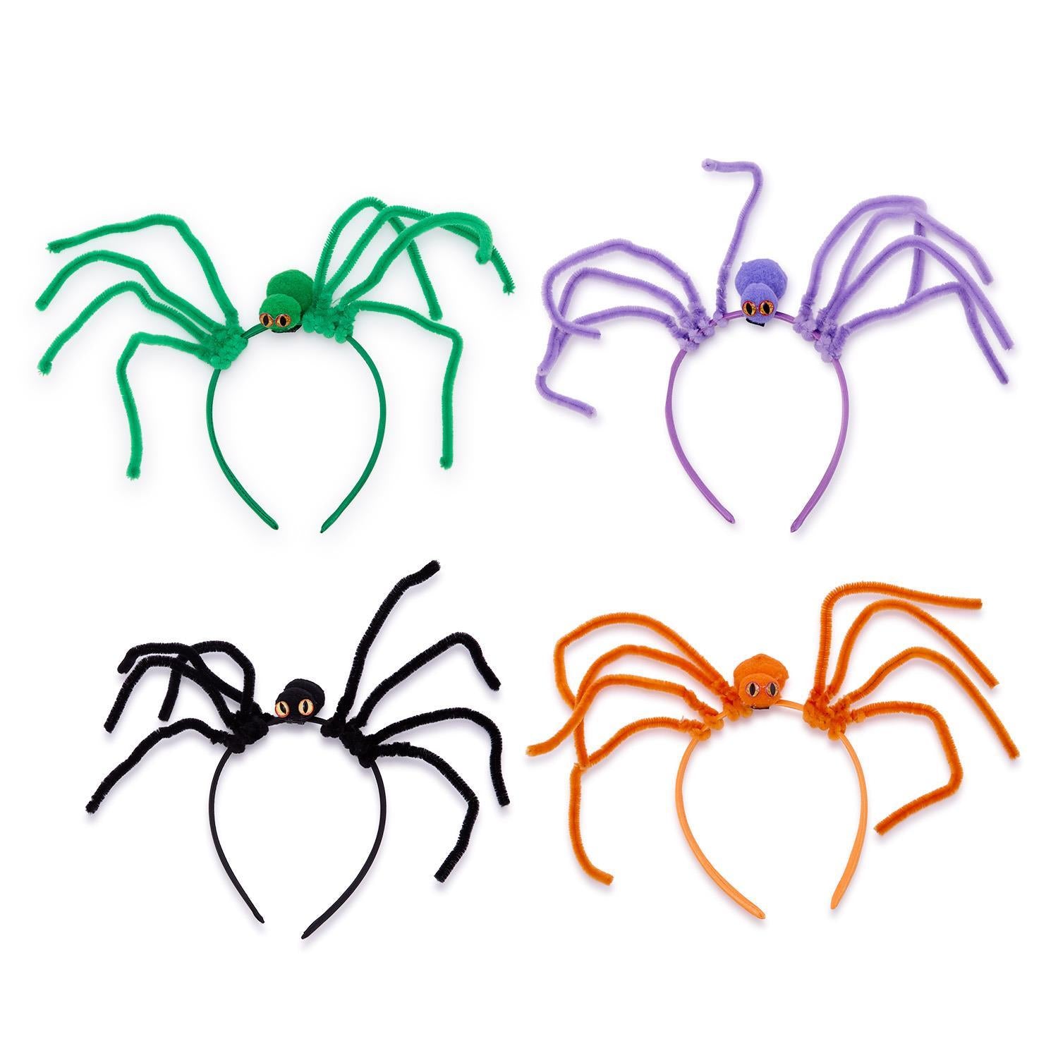 Halloween Spider Headband in 4 Colors