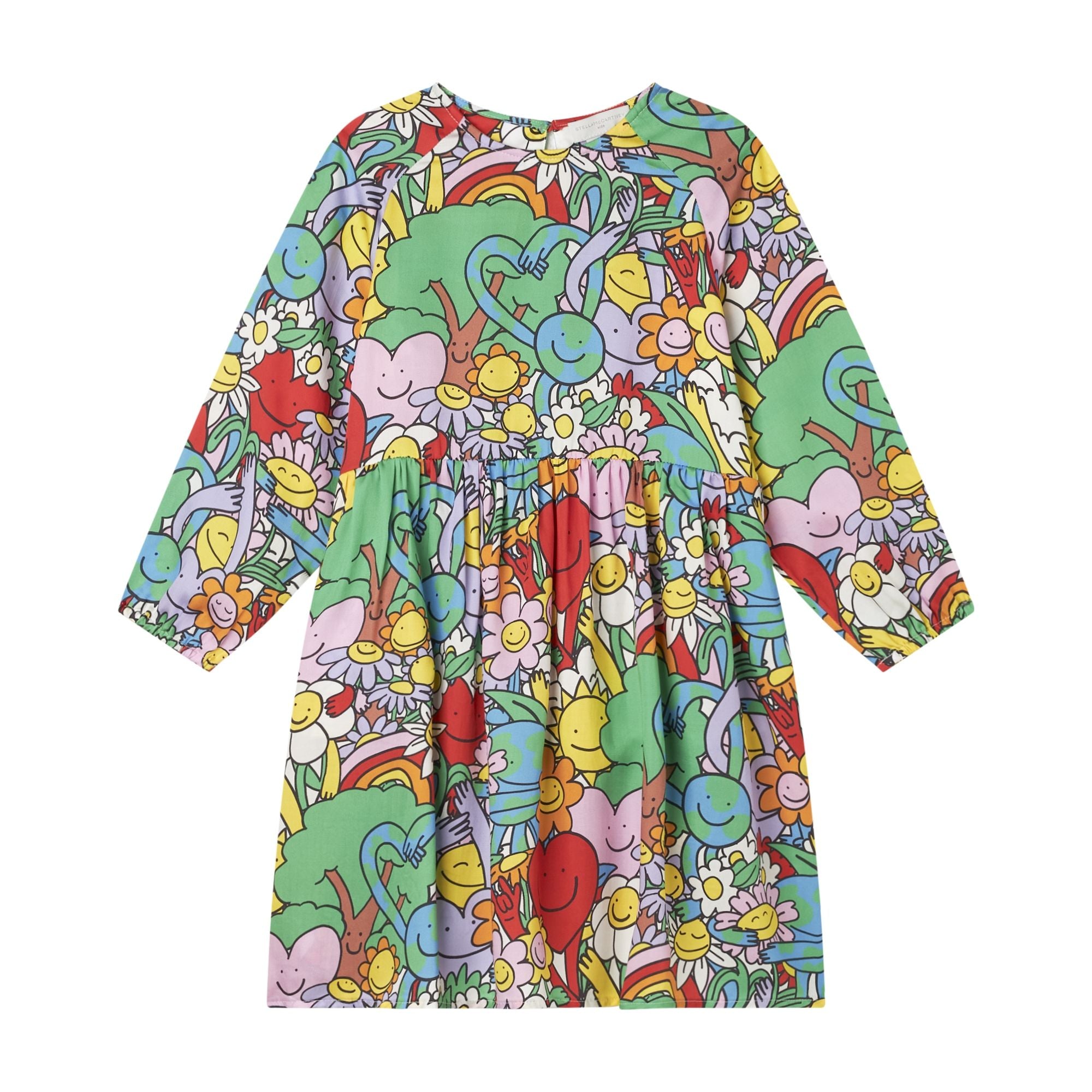 Girl Long Sleeve Earth Gang Dress