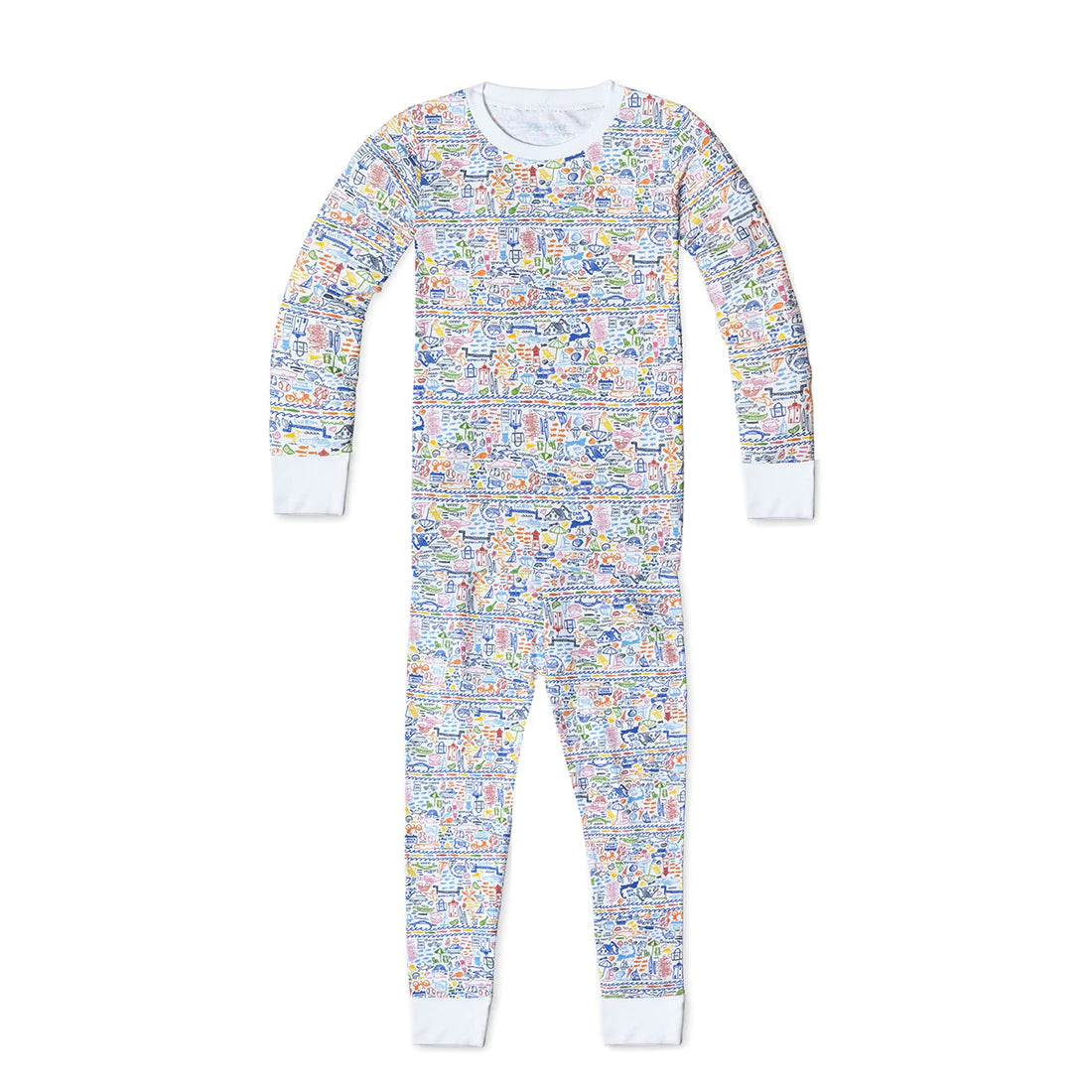 Monomoy Multi Cape Cod Two Piece Pajamas